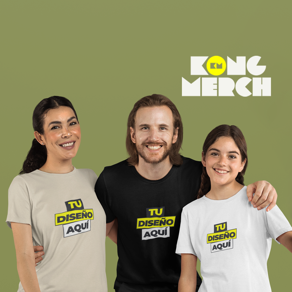 Playeras para eventos ¡Personaliza por Mayoreo! | Kong Merch